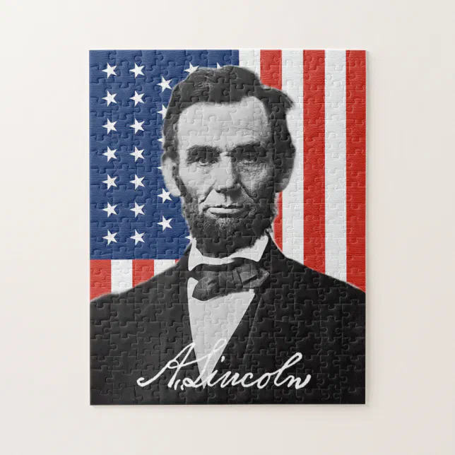 Abraham Lincoln Puzzle | Zazzle