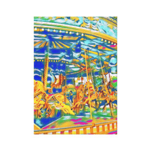 Carousel Horses Posters & Prints | Zazzle UK