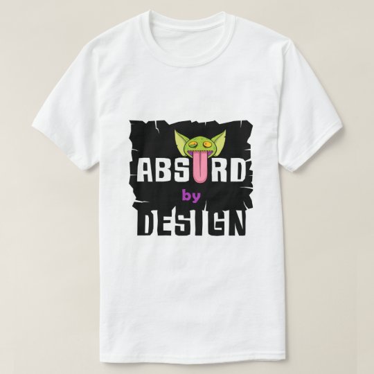 Absurd By Design logo T-Shirt | Zazzle.co.uk