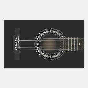 Acoustic Guitar Stickers & Labels | Zazzle UK