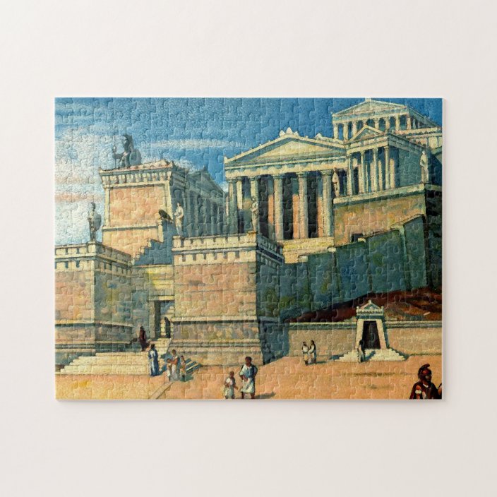 Acropolis Athens Greece. Jigsaw Puzzle | Zazzle.co.uk