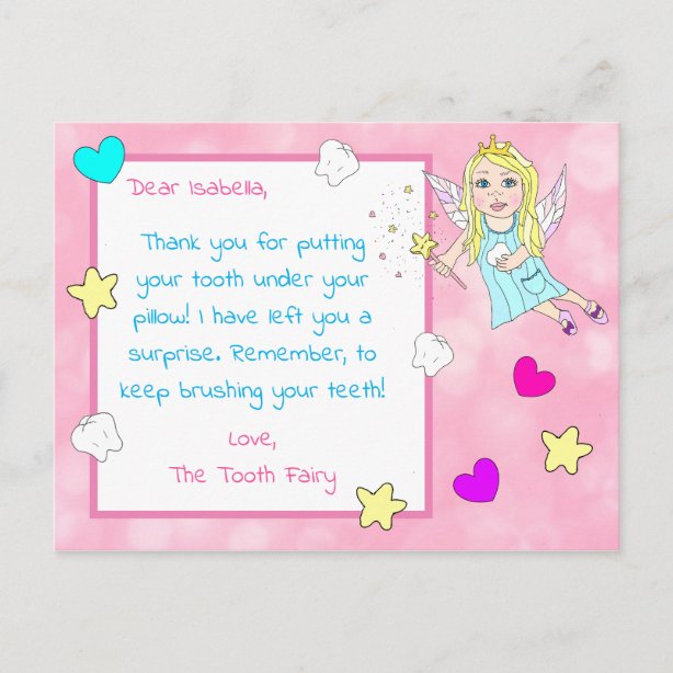 Tooth Fairy Cards | Zazzle UK
