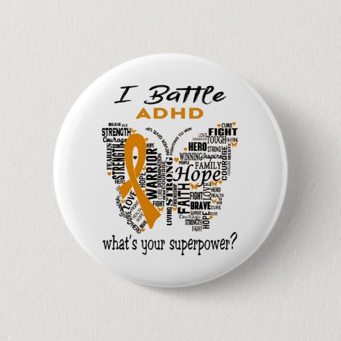 Adhd Badges & Pins | Zazzle UK