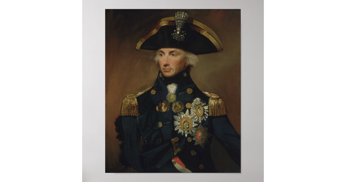 Admiral Horatio Nelson Poster | Zazzle