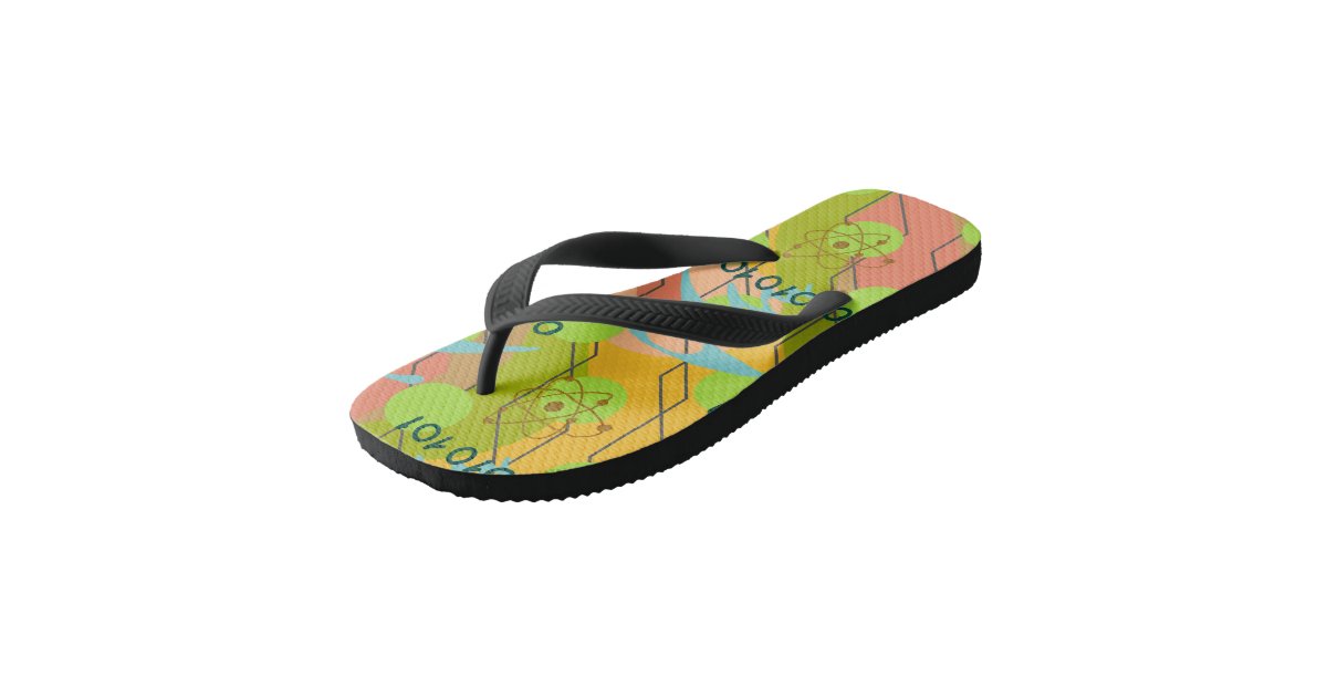 Adult Flip Flops, Wide Straps Flip Flops | Zazzle