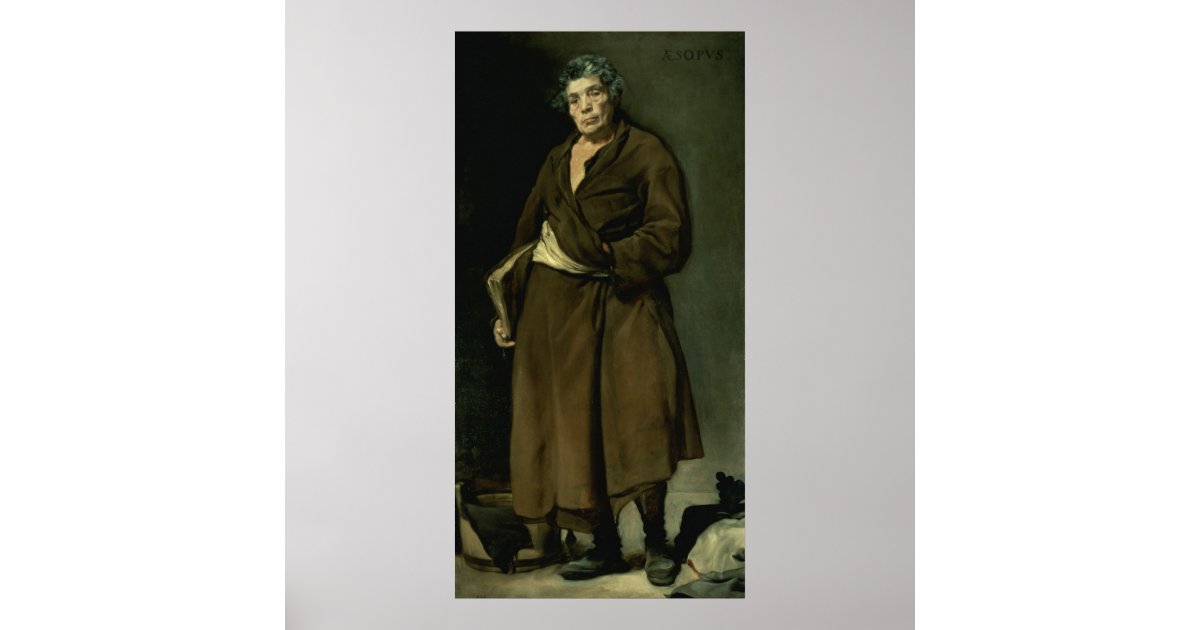 Aesop, 1640 poster | Zazzle