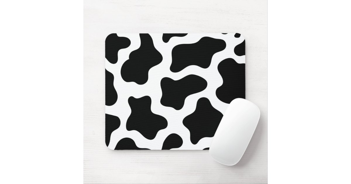 Aesthetic Cow Print Mouse Pad | Zazzle