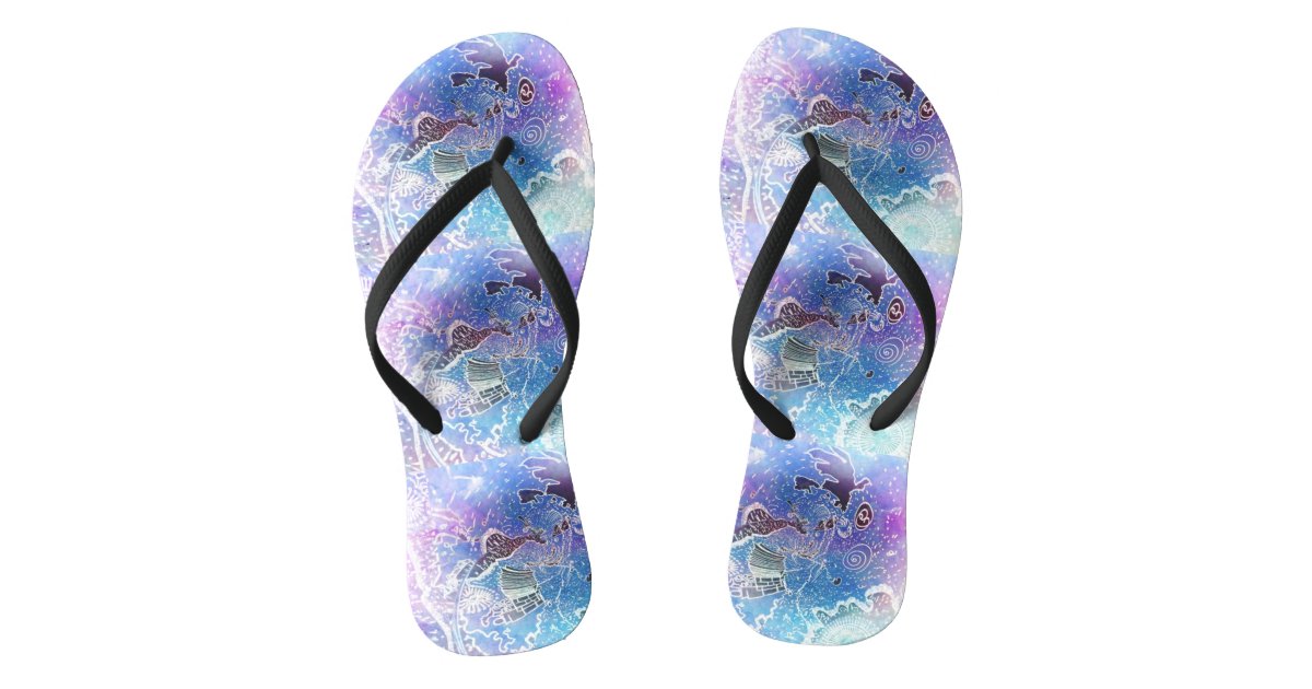 Aesthetic Cute Flip Flops | Zazzle