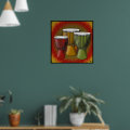 African Djembe Drum Poster | Zazzle