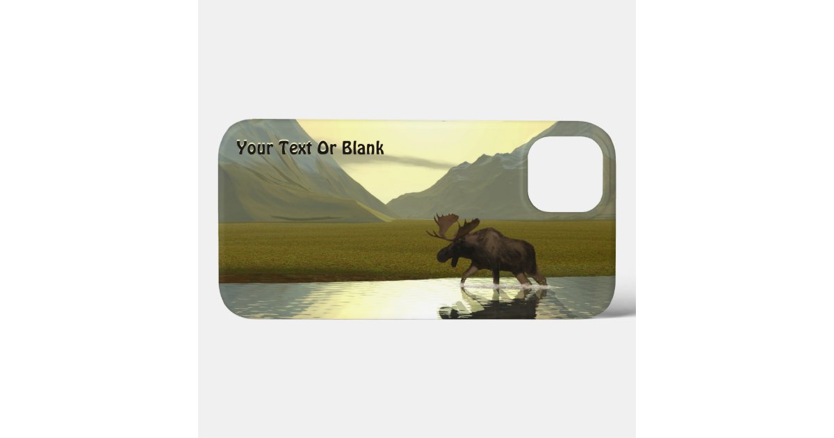 Afternoon Moose Case-Mate iPhone Case | Zazzle