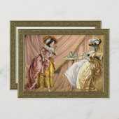 Afternoon tea postcard | Zazzle