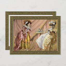 Afternoon tea postcard | Zazzle