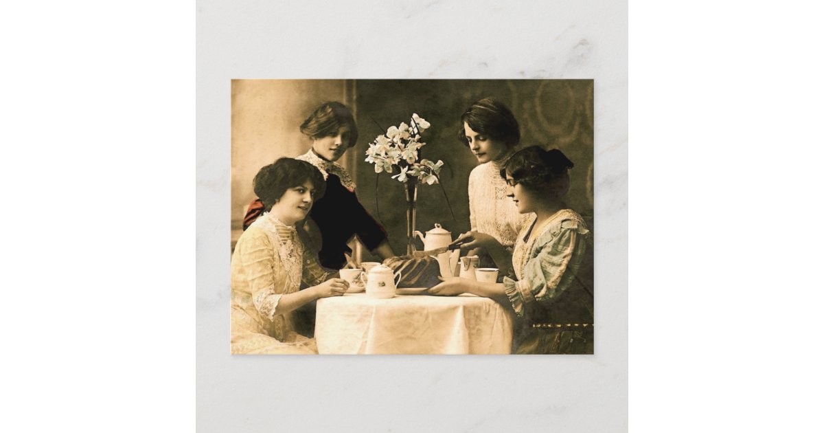 Afternoon Tea Postcard | Zazzle