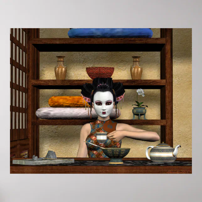 Afternoon Tea Poster | Zazzle