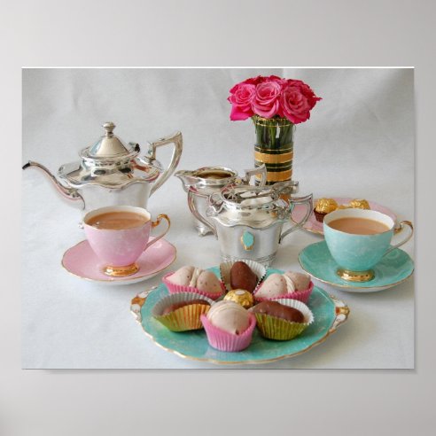 Afternoon Tea Art & Wall Décor | Zazzle.co.uk