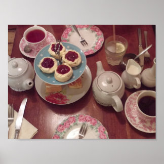 Afternoon Tea Art, Posters & Framed Artwork | Zazzle.co.uk