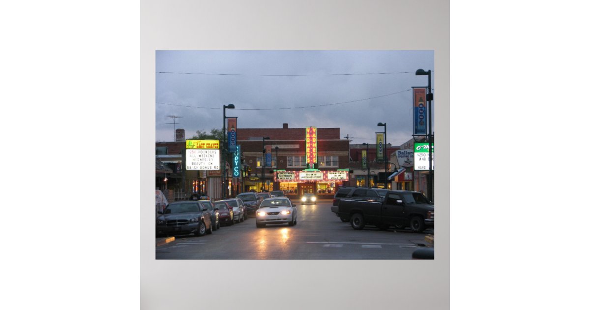 Aggieville - Manhattan, Kansas Poster | Zazzle