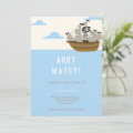 Ahoy Matey Pirate-Themed Birthday Invitation | Zazzle