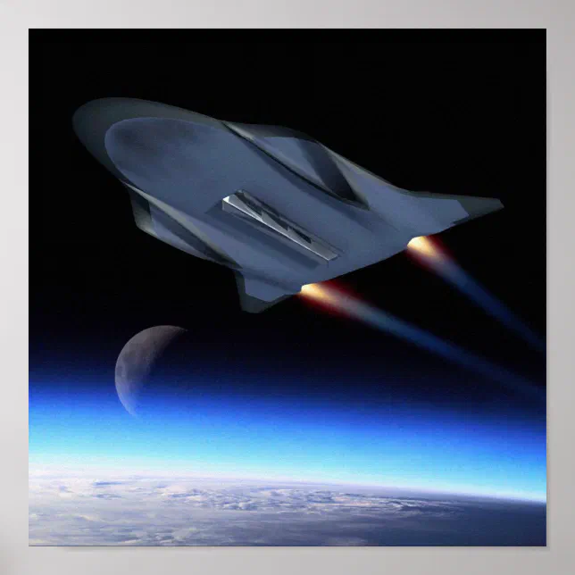 Air Force Hypersonic Cruise Vehicle Artist Concept Poster | Zazzle