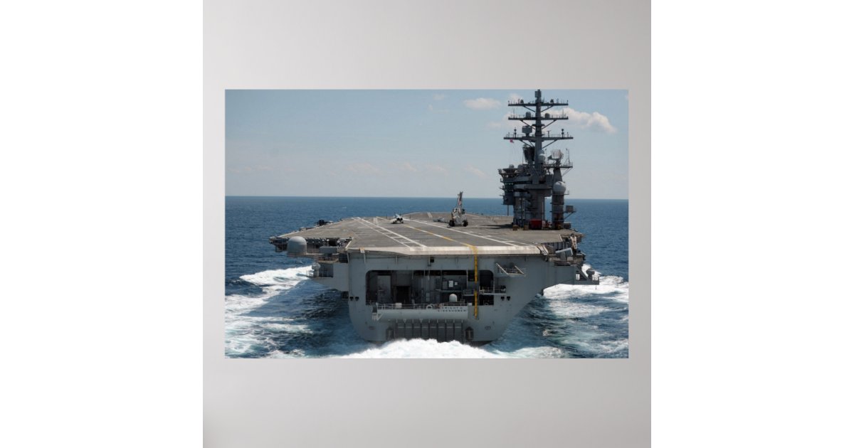 Aircraft Carrier Poster | Zazzle