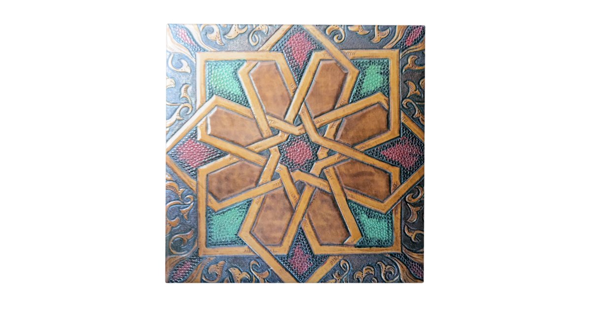 Alhambra Design #1 Tile | Zazzle