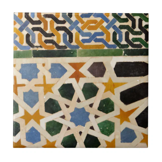 Alhambra Wall Tile #3 | Zazzle