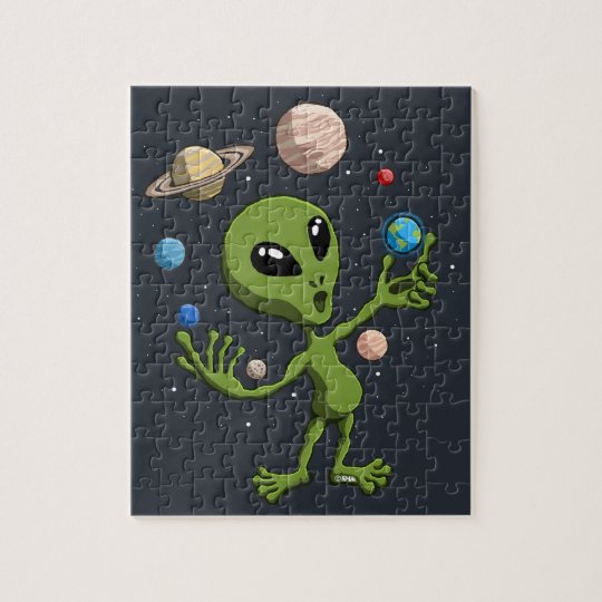 Alien found life jigsaw puzzle | Zazzle.co.uk