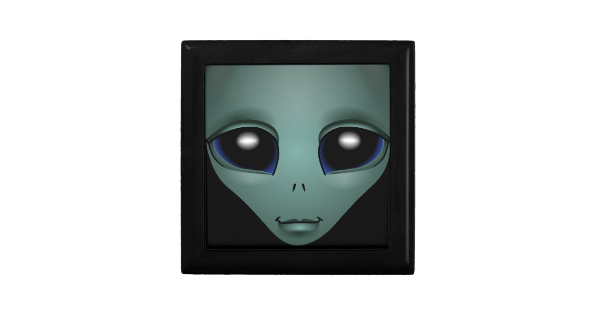 Alien Gift Box E.T. Giftbox Cute Alien Boxes Cases | Zazzle