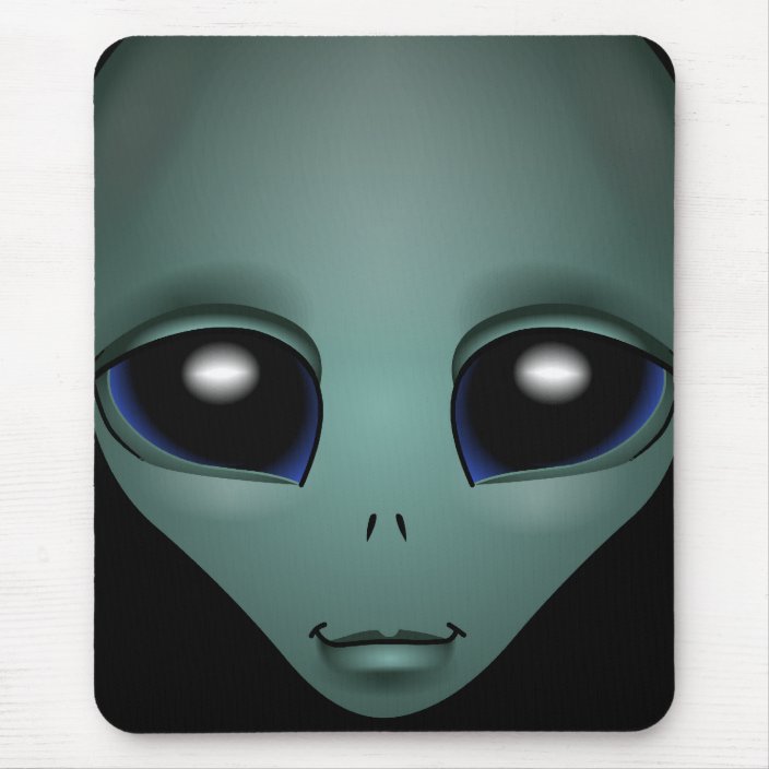 Alien Mouse Pad Cute Alien Mousepads Customise | Zazzle.co.uk