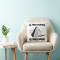 All Ponzi Schemes Are Unsustainable (Econ Humour) Cushion | Zazzle