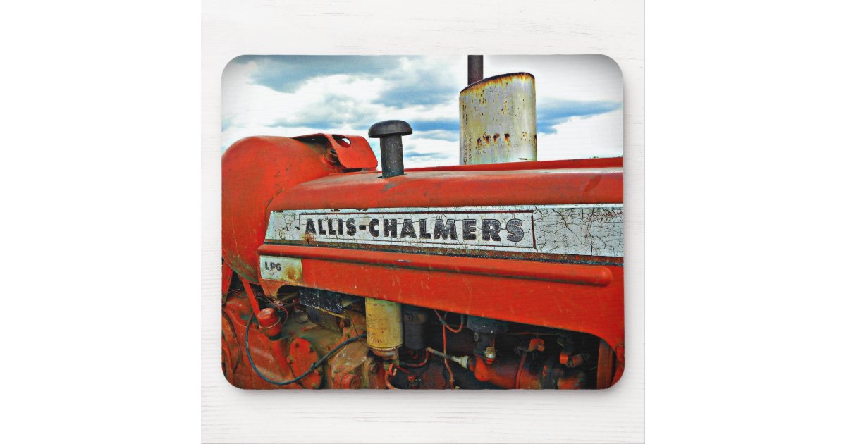 Allis Chalmers tractor Mouse Mat | Zazzle