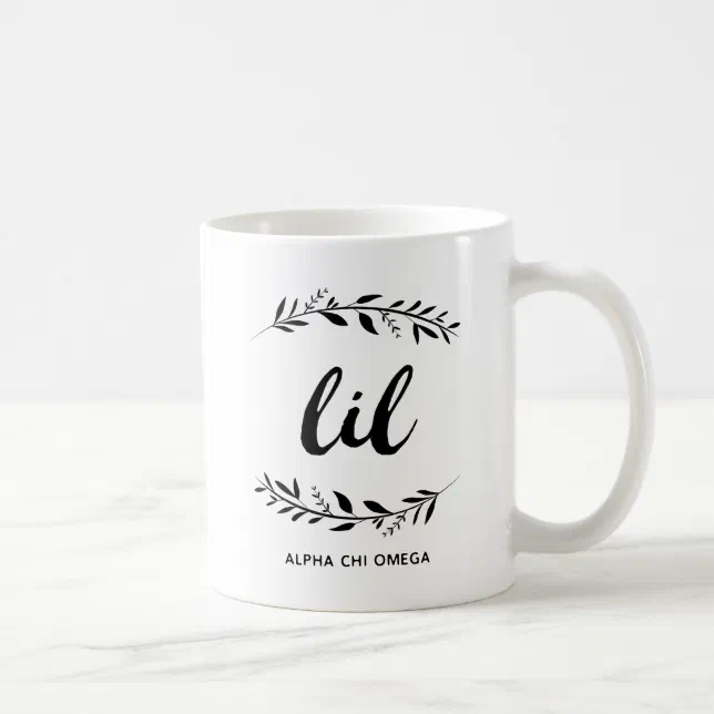 Alpha Chi Omega | Lil Wreath Coffee Mug | Zazzle