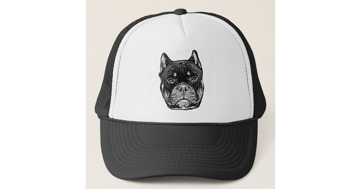American Bully Dog baseball cap | Zazzle