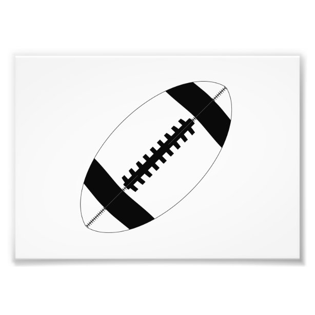 Black And White Football Posters & Prints | Zazzle UK