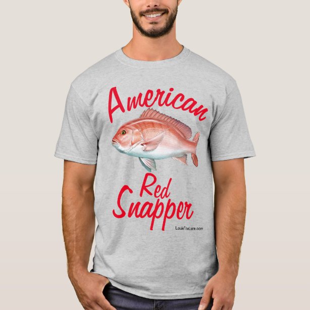 Red Snapper T-Shirts & Shirt Designs | Zazzle UK