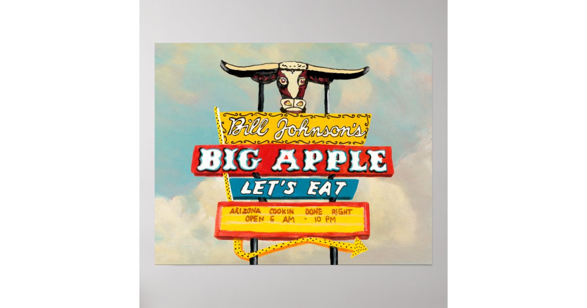 American Roadside | Restaurant Sign | Zazzle