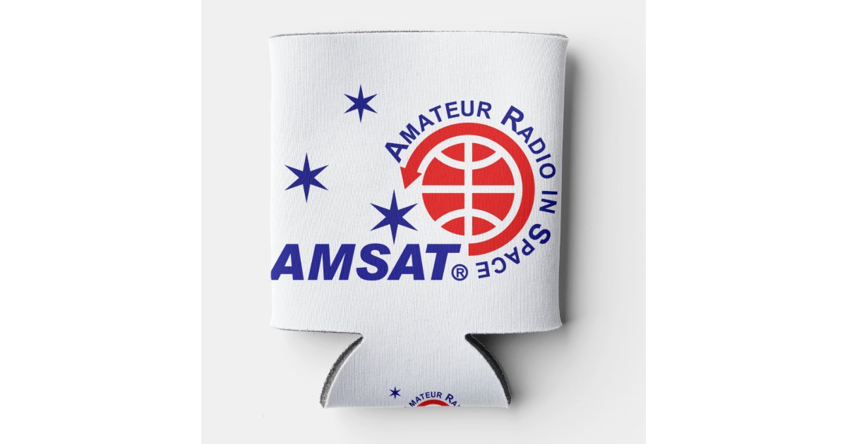 AMSAT Logo Can Cooler | Zazzle