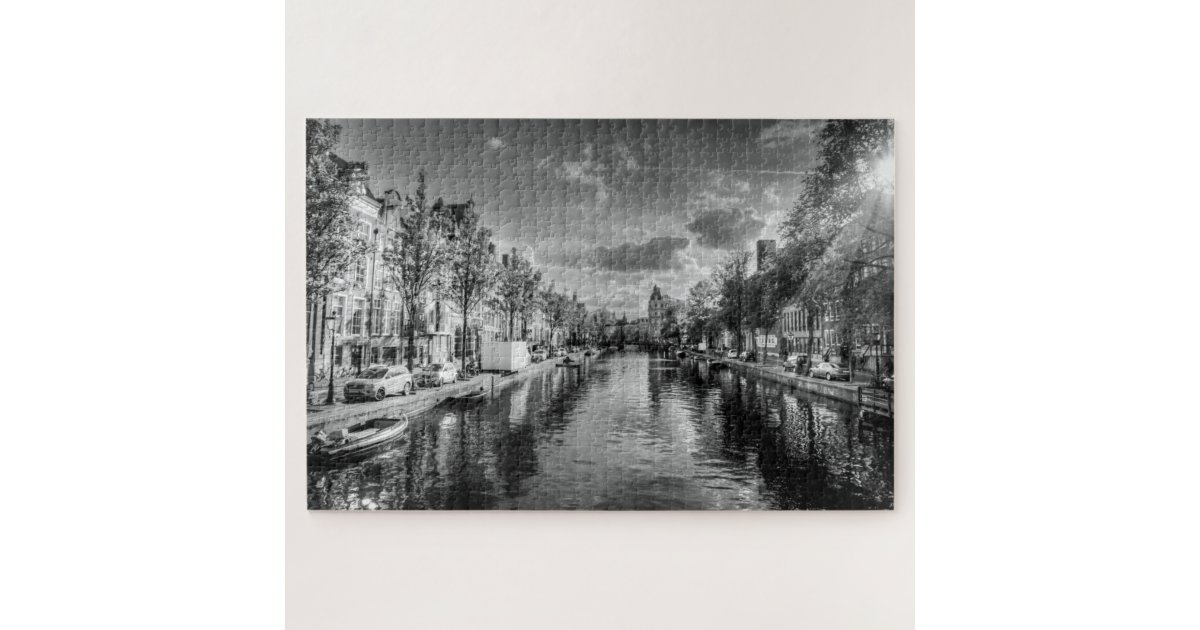amsterdam canal puzzle | Zazzle