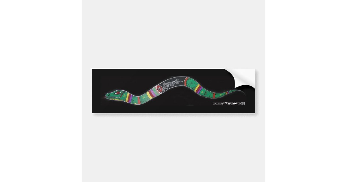 Anaconda Bumper Sticker | Zazzle