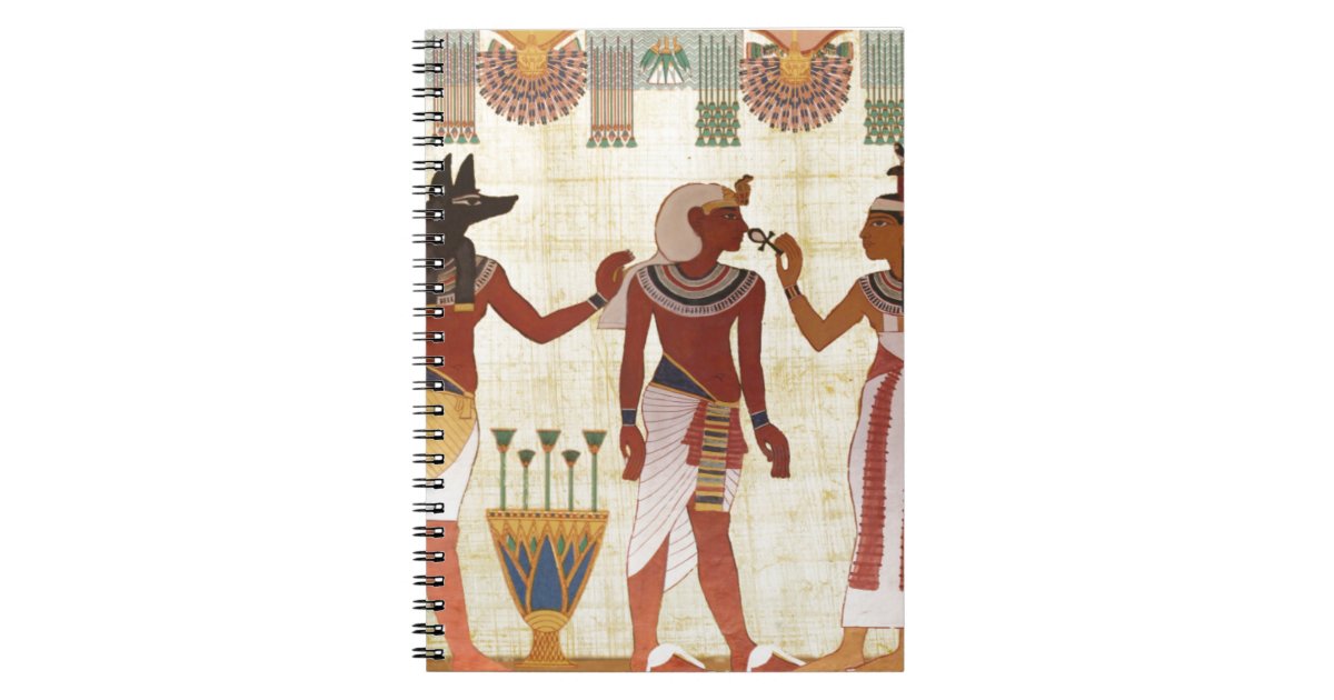 Ancient, Egyptian art style notebook | Zazzle