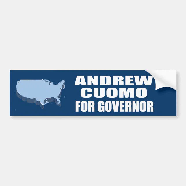ANDREW CUOMO FOR GOVERNOR BUMPER STICKER | Zazzle
