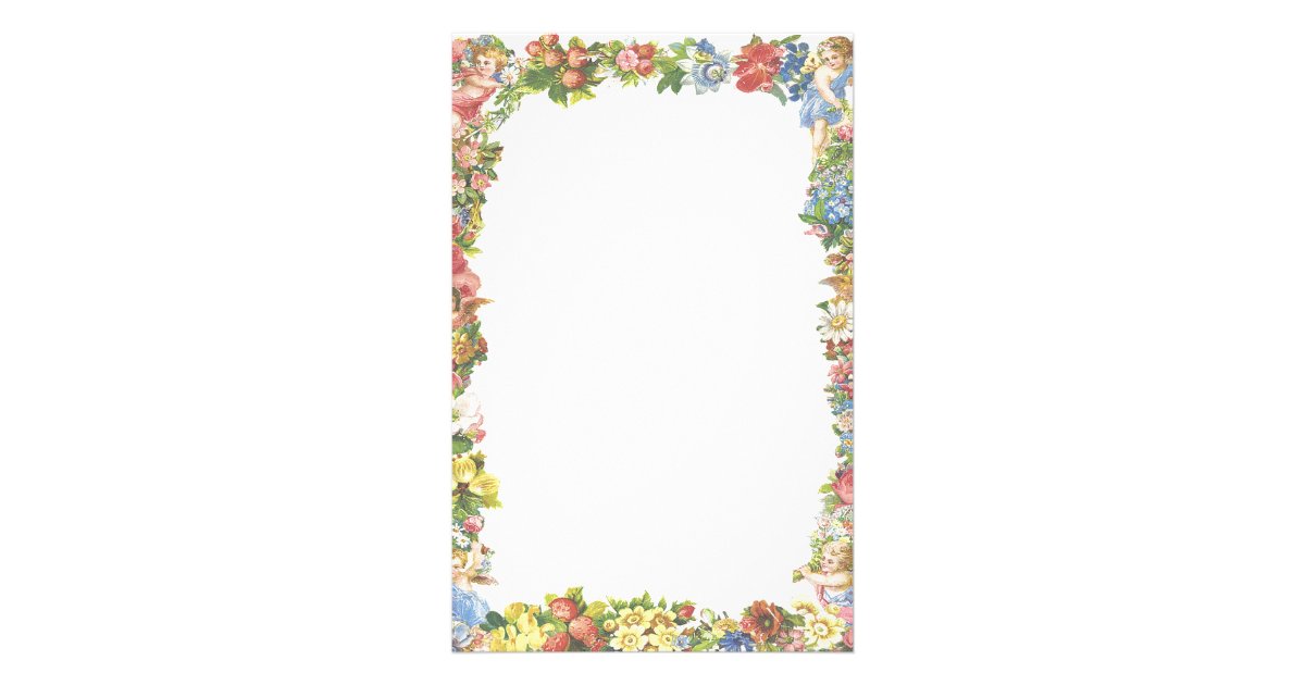 Angel Border Stationery | Zazzle.co.uk