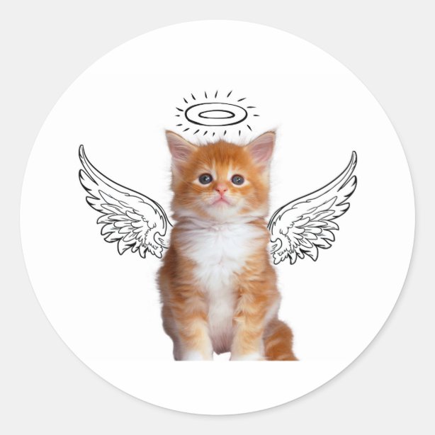 Angel Stickers & Labels | Zazzle UK