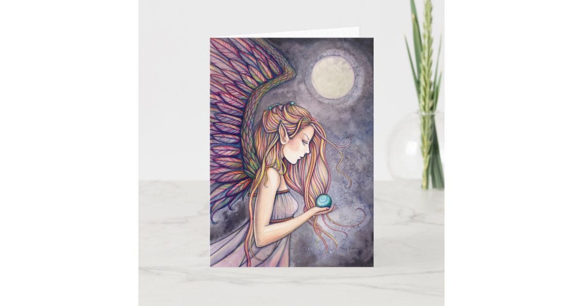 Angel Greeting Card ~ Blank | Zazzle