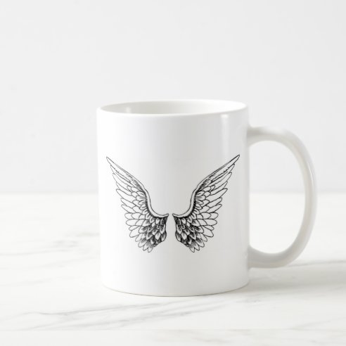 Angel Wings Coffee & Travel Mugs | Zazzle UK