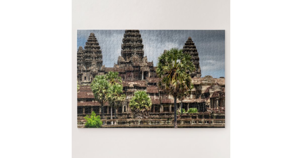 Angkor Wat Cambodia Jigsaw Puzzle | Zazzle