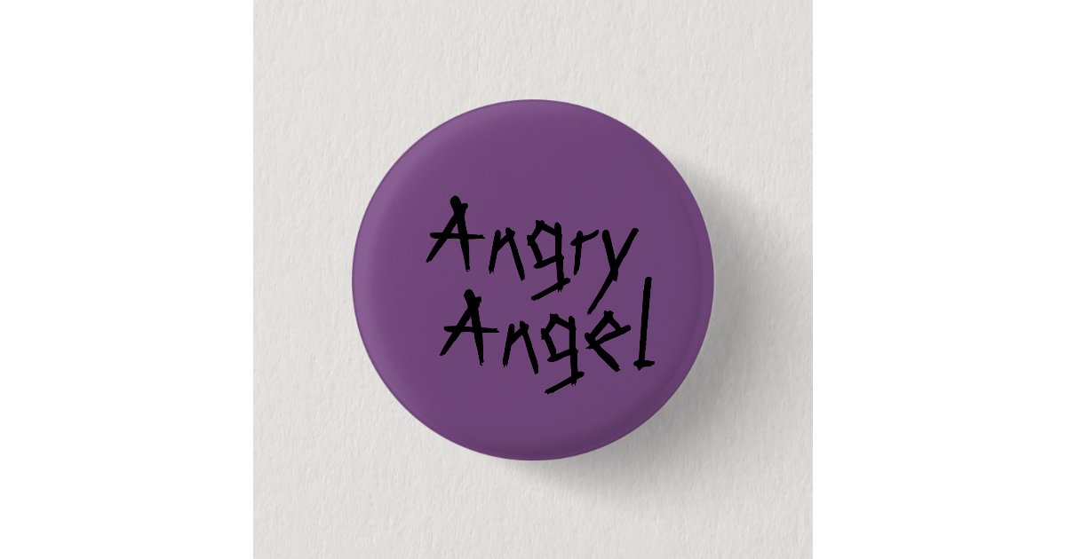 Angy Angel distressed font from Orphan Black tv sh 3 Cm Round Badge ...