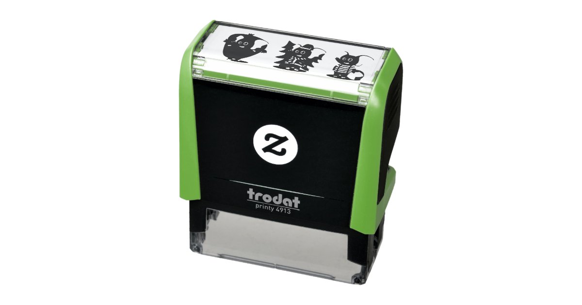 animal-elephant-elephant-kid self-inking stamp | Zazzle