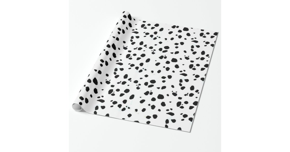 Animal Print DALMATIAN Wrapping Paper | Zazzle