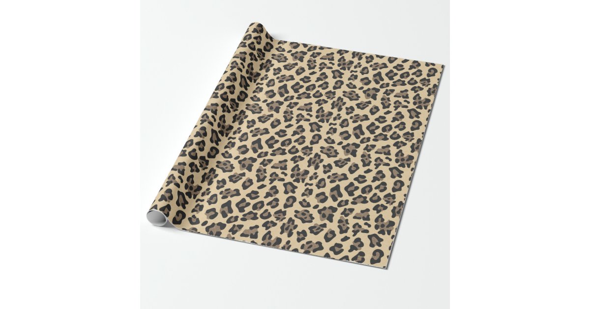 Animal Print Leopard Wrapping Paper | Zazzle